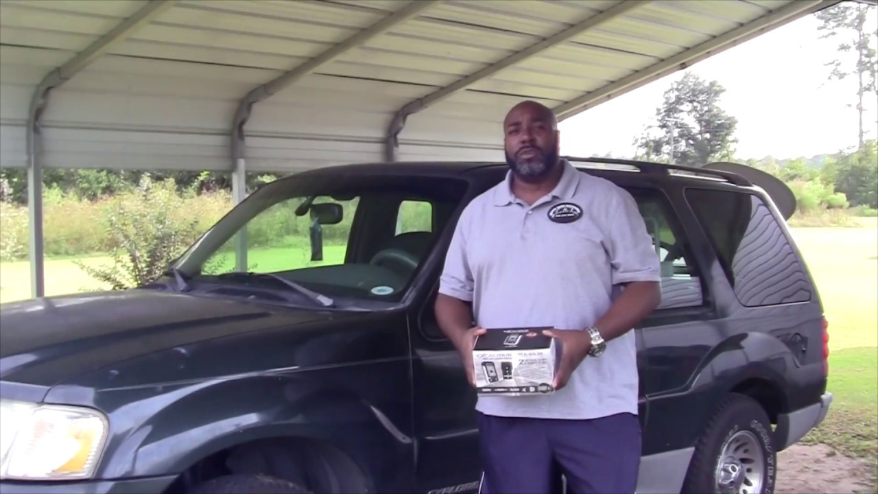 2-Way Alarm/Remote Start in Ford Explorer Sport - YouTube