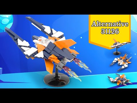 Lego 31126 Alternative Build Spaceship MOC - YouTube
