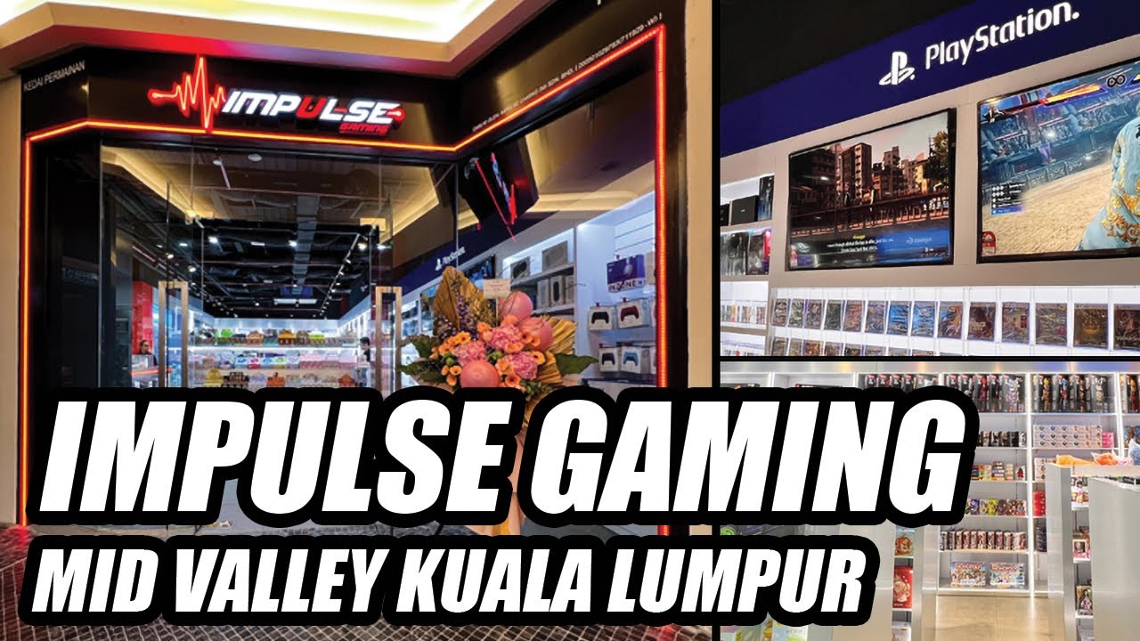 Impulse Gaming Mid Valley Kuala Lumpur Aug 2024 - YouTube