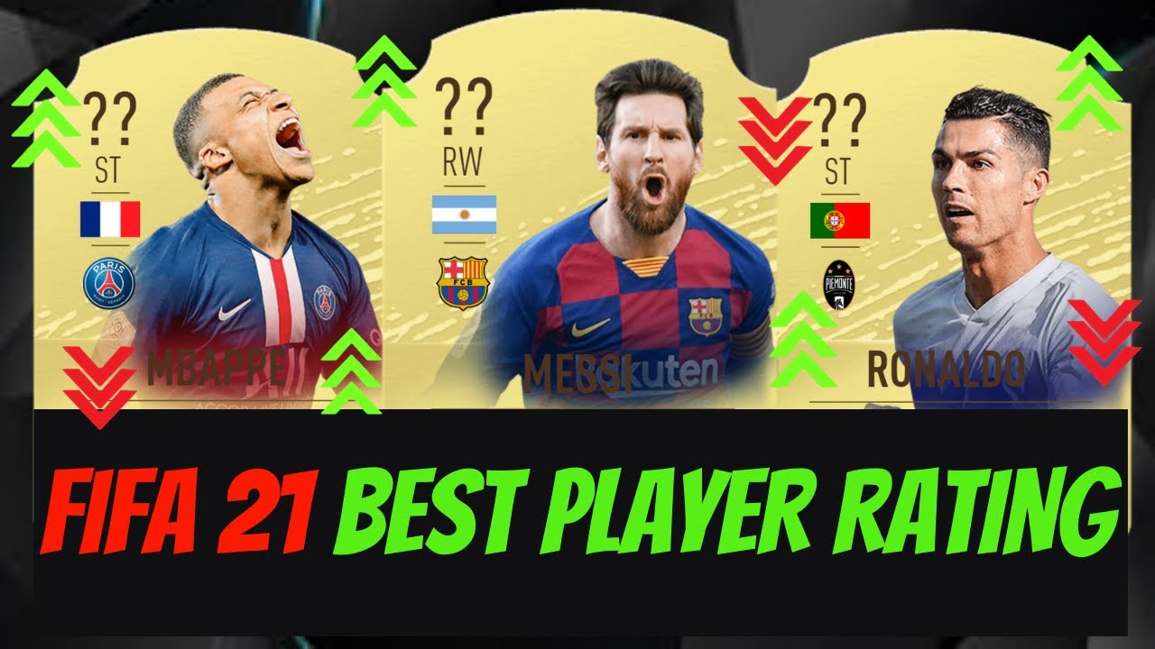 FIFA 21│BEST PLAYER RATINGS│ ft. RONALDO, MESSI, MBAPPE, VAN DIJK - YouTube