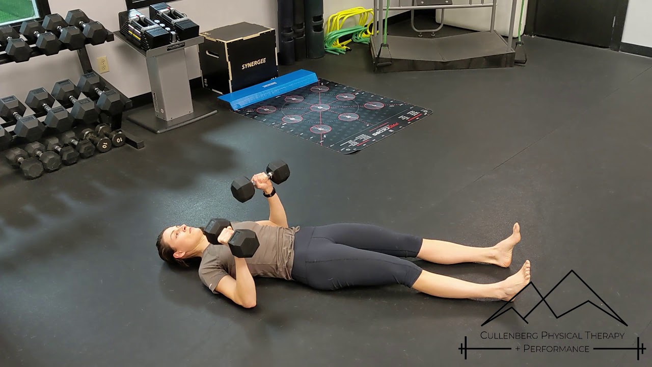 Supine Safety Press - YouTube
