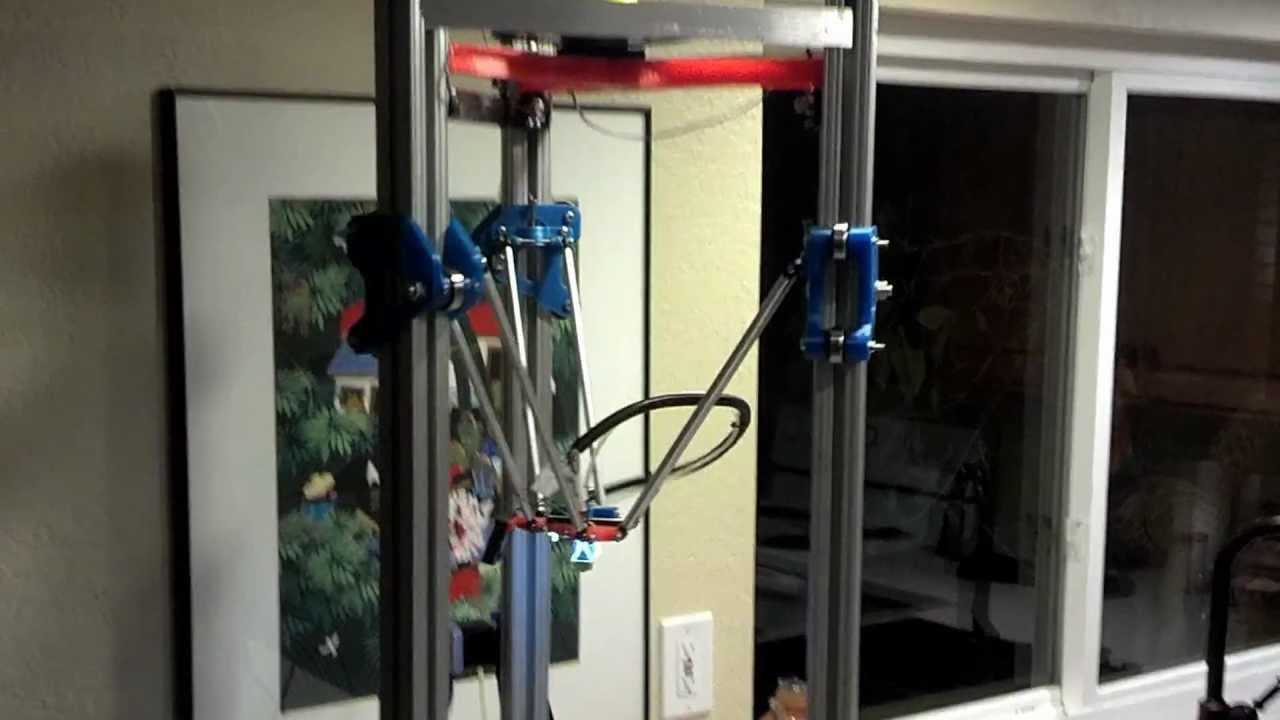 Cerberus 3d printer speed test - YouTube