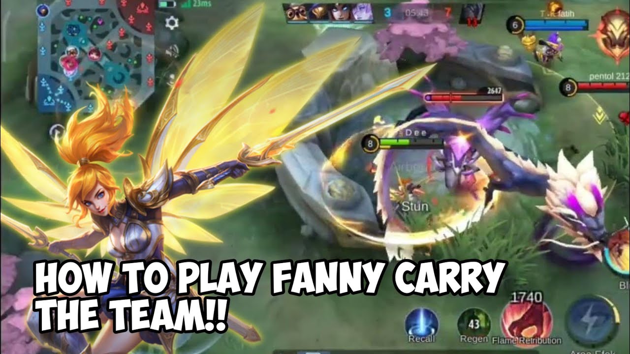 HOW TO PLAY FANNY CARRY TEAM!! - FANNY RANKED GAMEPLAY - MLBB - YouTube