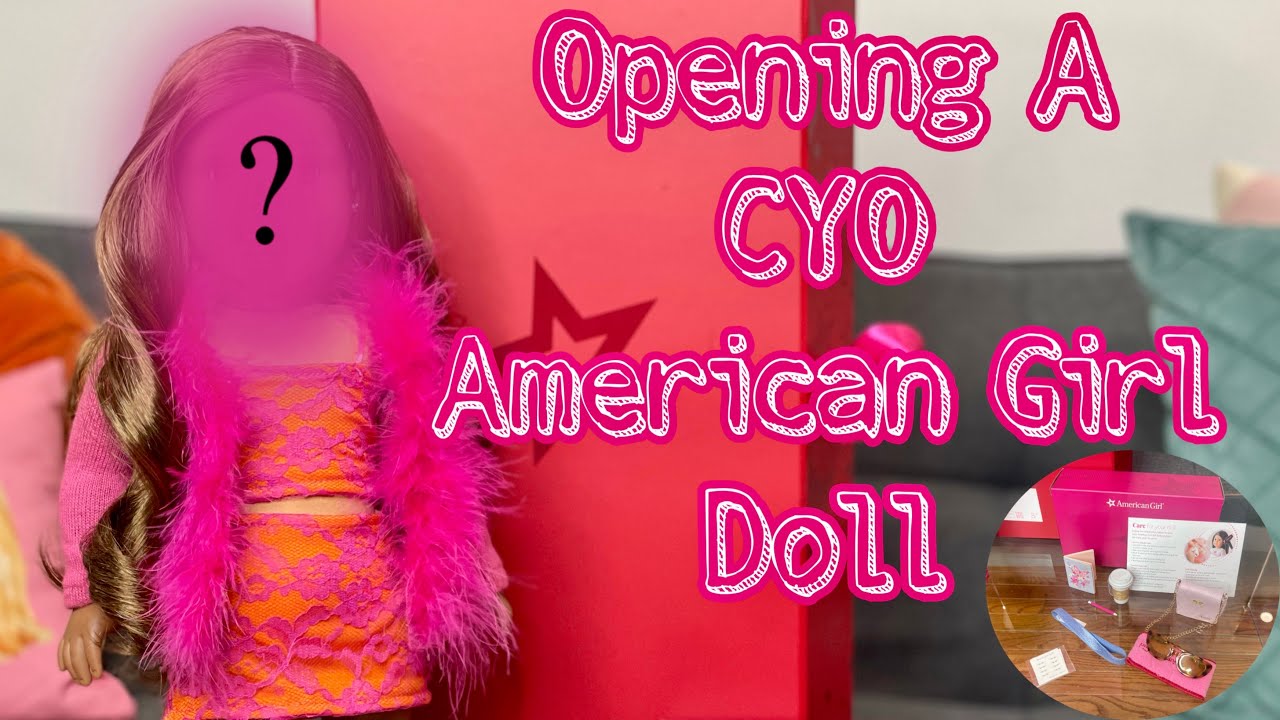Opening An American Girl Create Your Own Doll!!! - YouTube