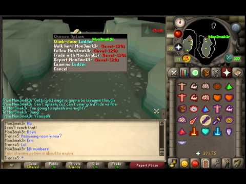 Runescape 2007 - How to get to the Lighthouse from Waterbirth Island ...