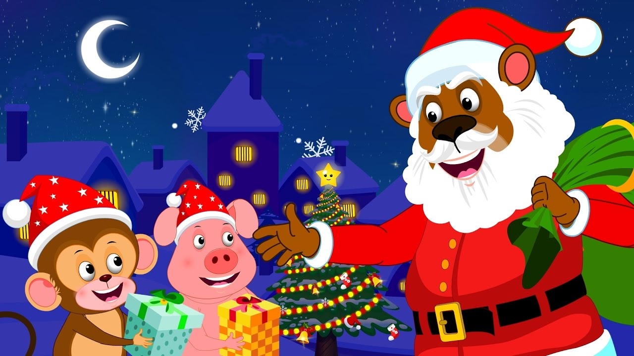 Here Comes Mister Santa | Christmas songs for children | Festive songs ...