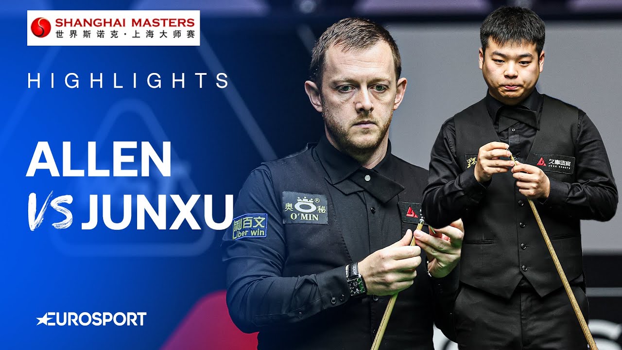 CRUCIAL LAST FRAME 😳 | Mark Allen vs Pang Junxu | Round 2 | 2024 ...