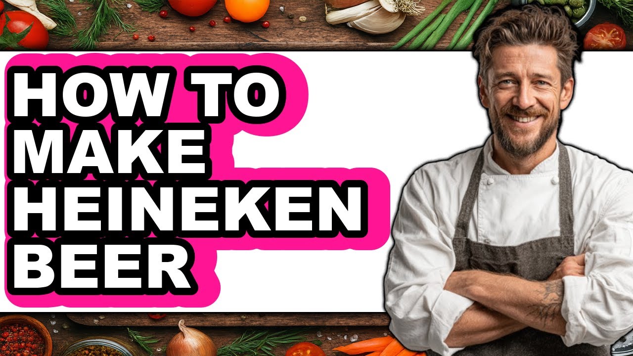 How To Make Heineken Beer (Easy Method) - YouTube