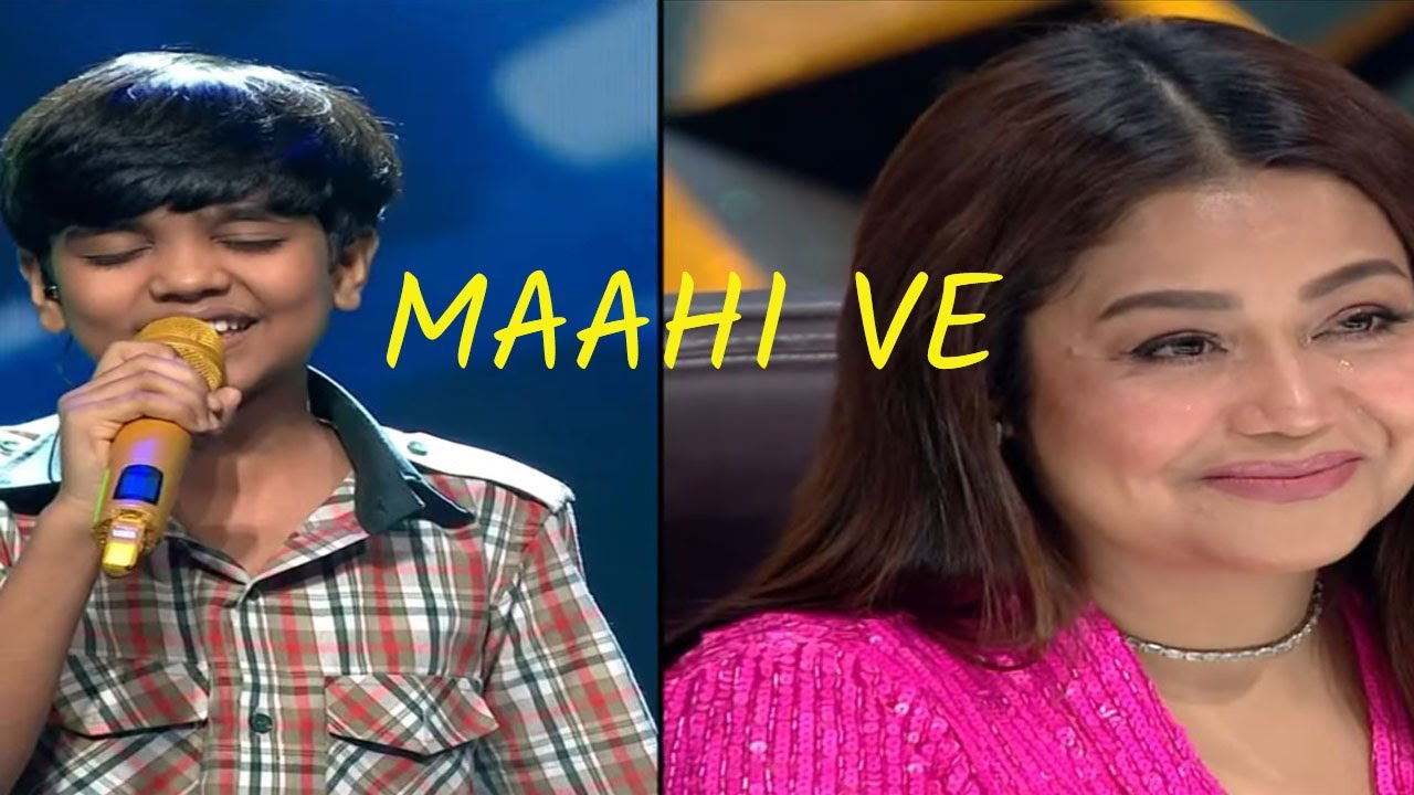 Mani mind-blowing performance superstar singer 2 | Maahi Ve | Mani ...