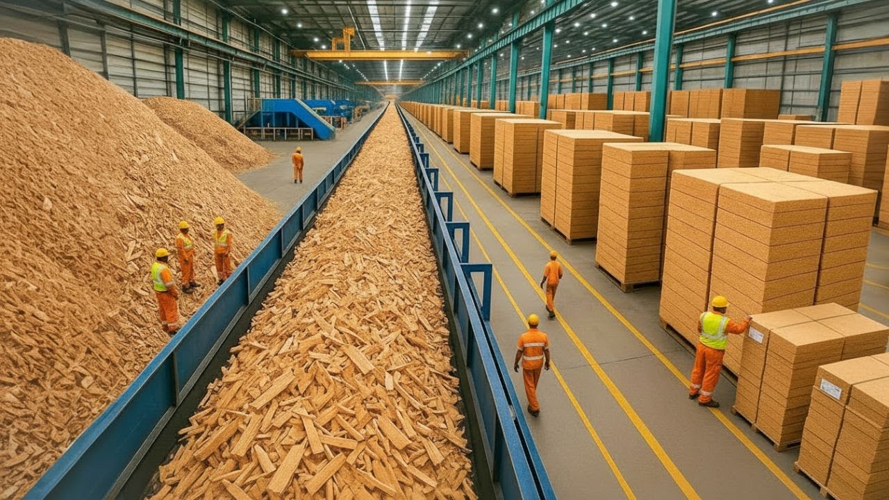 How It’s Made: Particle Boards, How 16 Million Tons of Wood Become ...