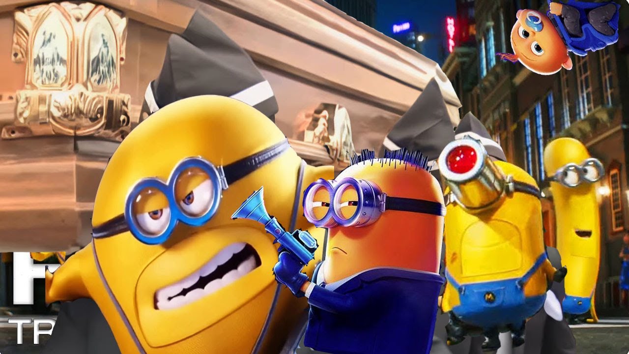 Despicable Me 4 Mega Minions Become Crime Fighters - Coffin Dance Meme ...