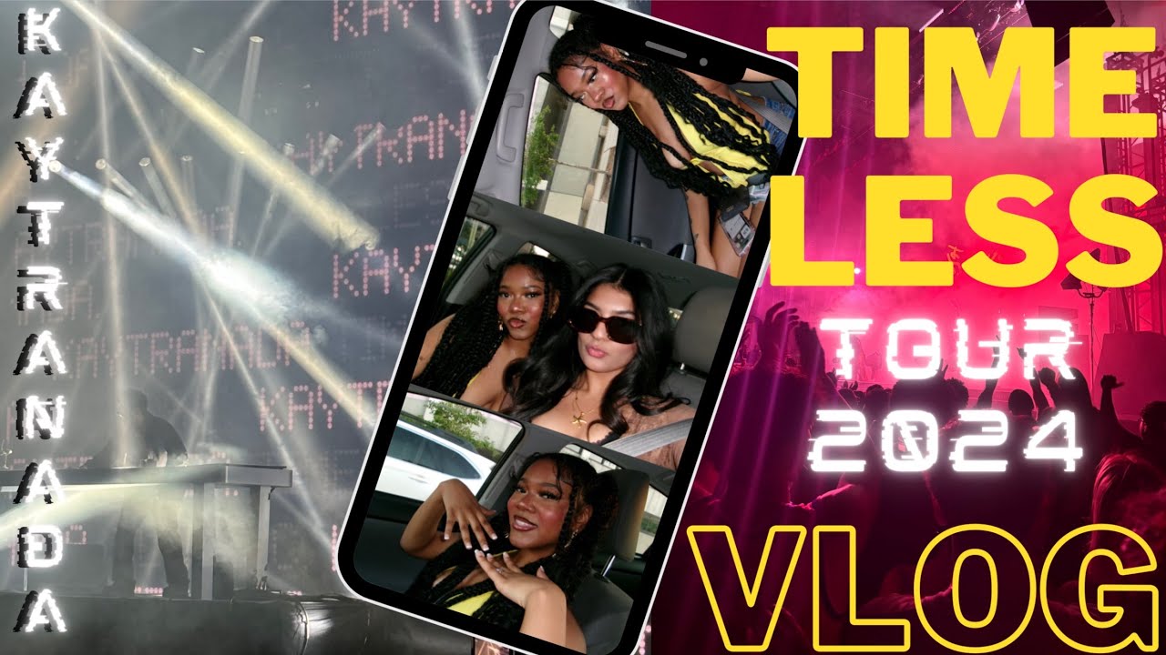 KAYTRANADA TIMELESS TOUR 2024 CHICAGO CONCERT VLOG | kieswrld🪐 - YouTube