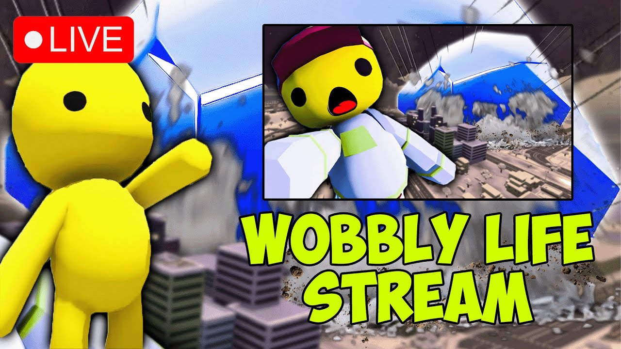 【WOBBLY LIFE】 Open Lobby! 🥳 New VIdeo Behind The Scenes 🎬 Wobbly Life 🟡 ...