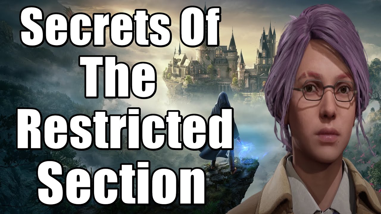 Hogwarts Legacy Sneak Into The Library - Find The Book | Secrets Of The Restricted Section - YouTube