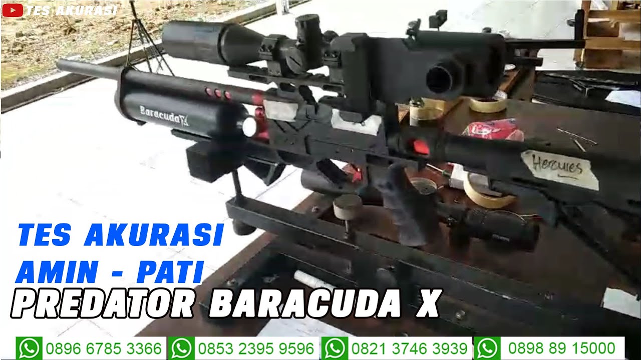 TES AKURASI SENAPANA NGIN PREDATOR BARACUDA X PESANAN BOS AMIN, PATI ...