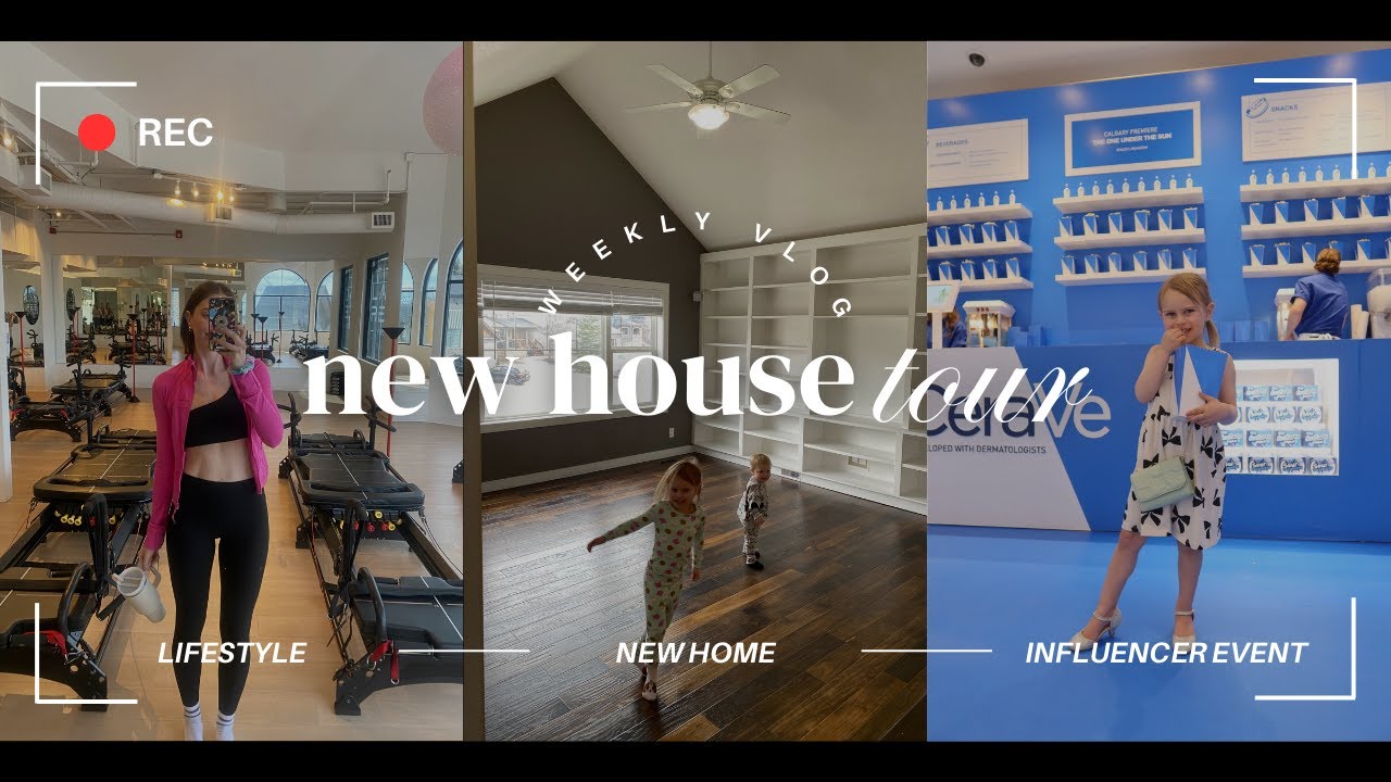 New House Tour 🏠 influencer event, lifestyle changes - YouTube