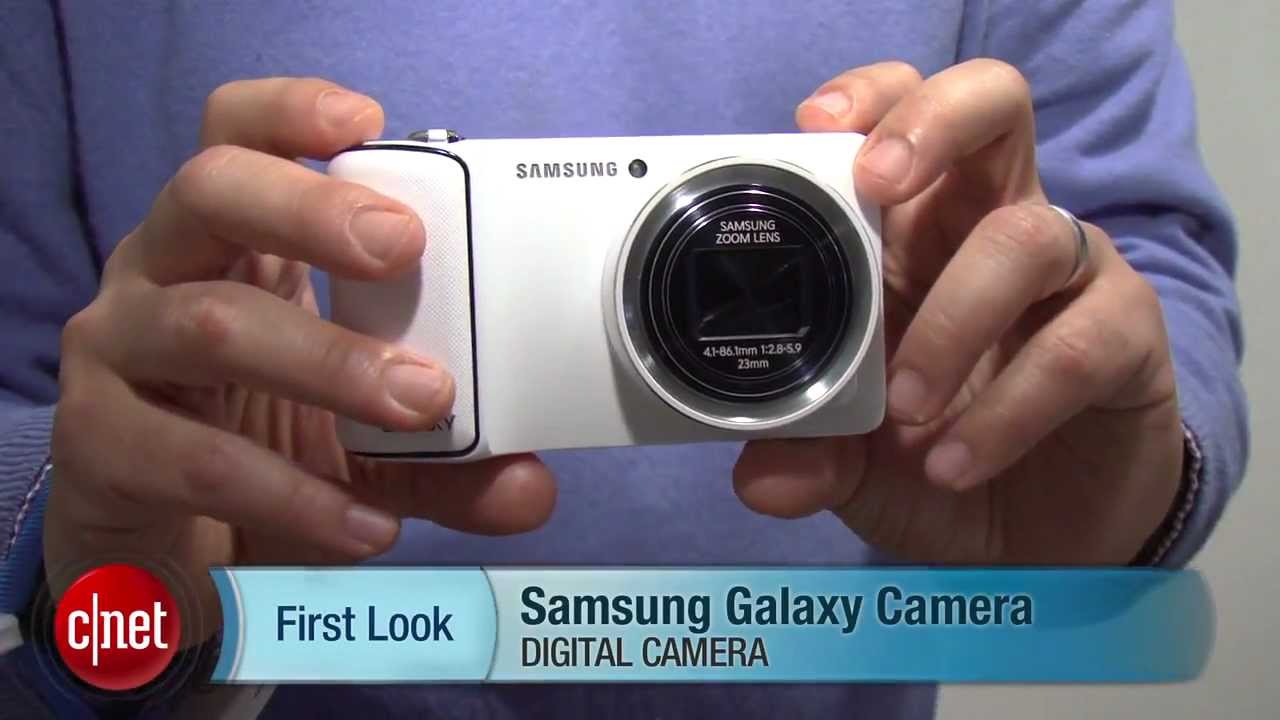 Samsung's Galaxy Camera has Android smarts - YouTube