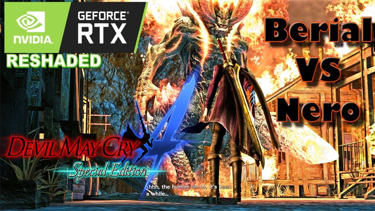 Devil May Cry 4 Special Edition | RESHADED | Berial VS Nero | Gameplay ...