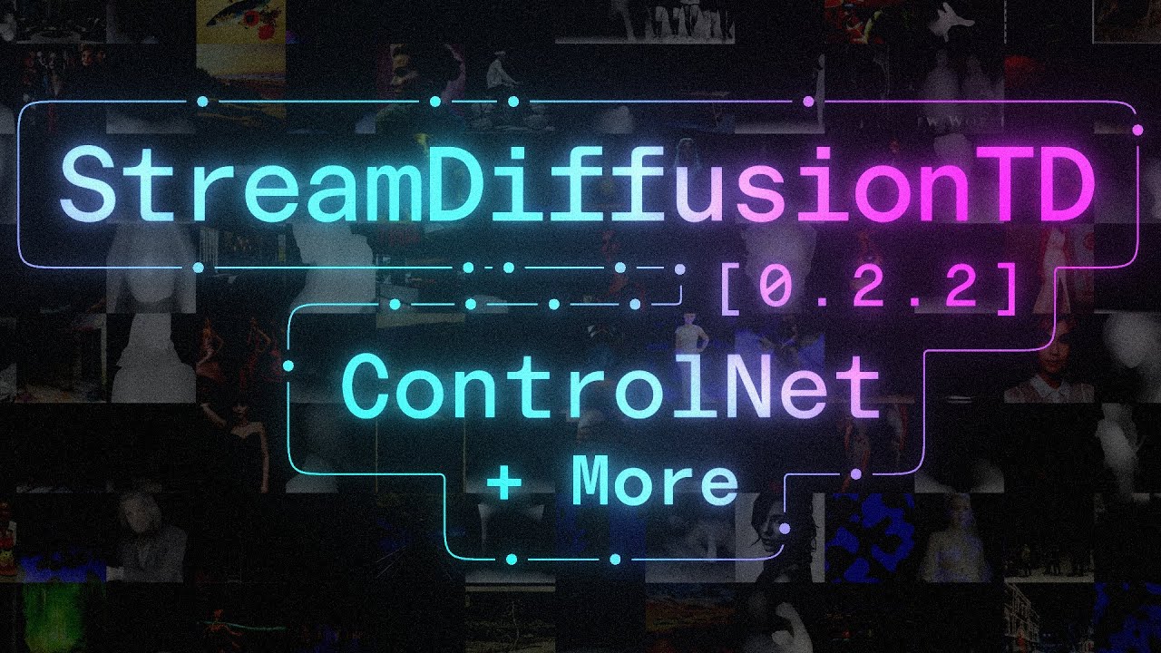 ControlNet in TouchDesigner - StreamDiffusionTD 0.2.2 - YouTube