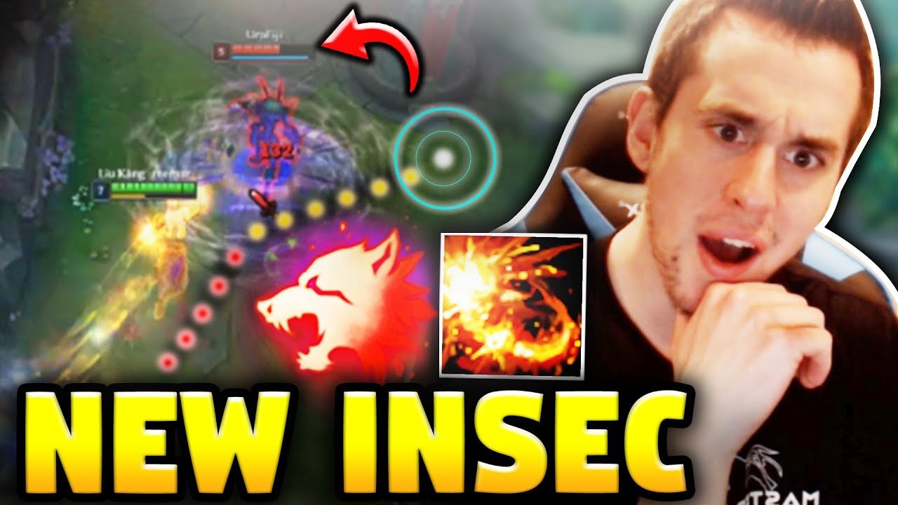 THERE'S A NEW WAY TO INSEC ON LEE SIN?! - League of Legends - YouTube