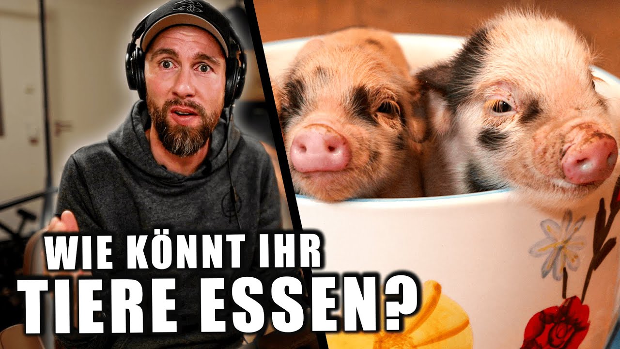 WIE könnt ihr TIERE ESSEN? - Nur SO geht TIERSCHUTZ! | Robert Marc ...