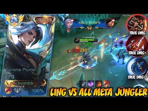 LING AFTER BUFF IS INSANE! PRO YI SUN-SHIN CAN'T STOP ME!! | LING BEST BUILD & EMBLEM 2O26