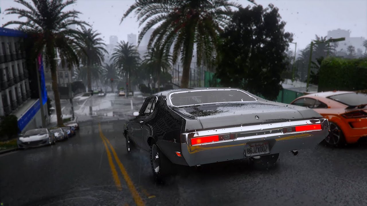 ⁴ᴷ⁶⁰ Grand Theft Auto V LA REVO 2.0 & 5Rea Graphic Mod + NVE + QuantV ...