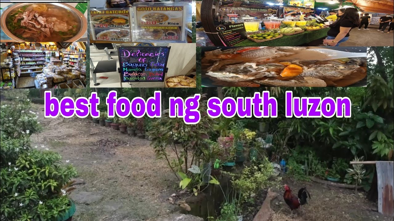 BEST FOOD FROM SOUTH LUZON - YouTube