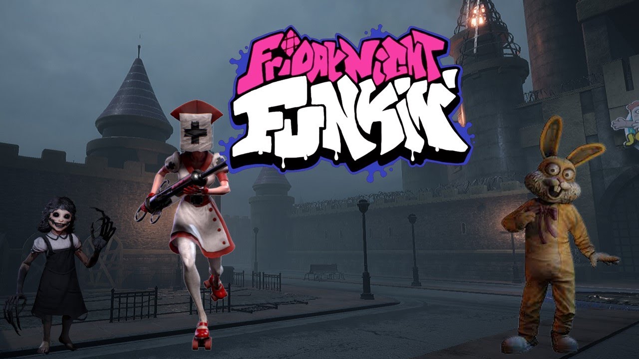 probando dark deception en fnf multiplayer (agatha,lucky y reaper nurse ...