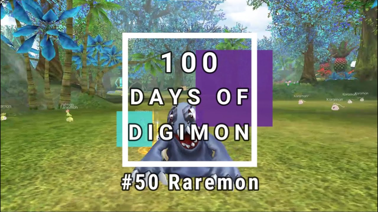 050. Raremon - 100 Days of Digimon Journey ! - Digimon Masters Online ...