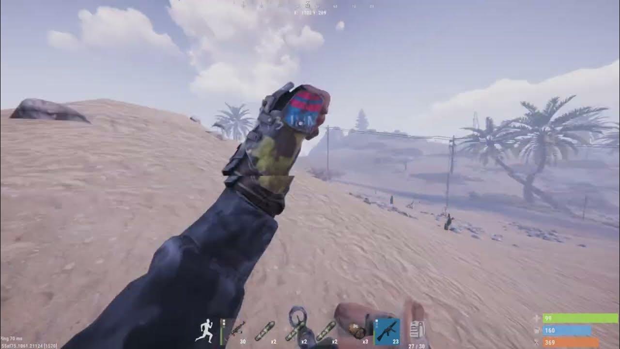 ROCK TO AK UNDER 10 MINS - Rust Console - YouTube