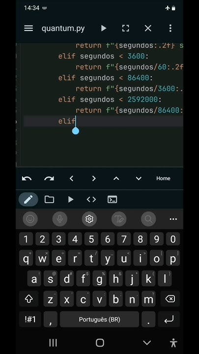 Criando Simulador Quântico pelo Celular no Python 💻🤓 # ...