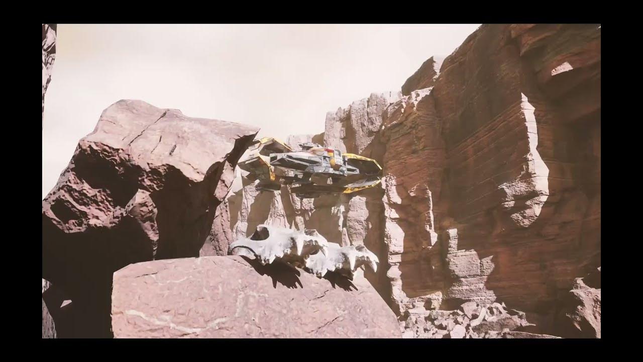 Spaceship Animation UNREAL ENGINE 5 - YouTube