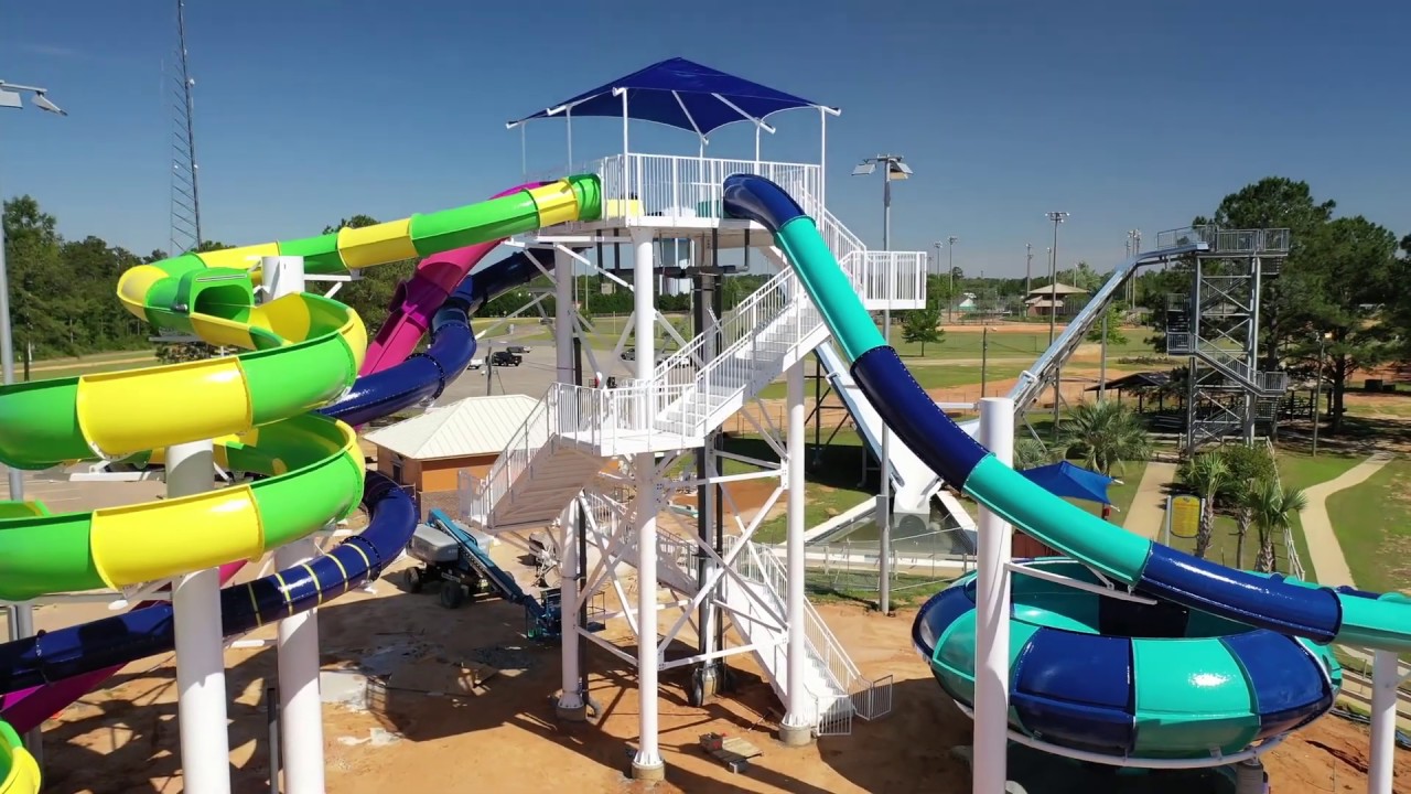 New Slide at Water World! - YouTube