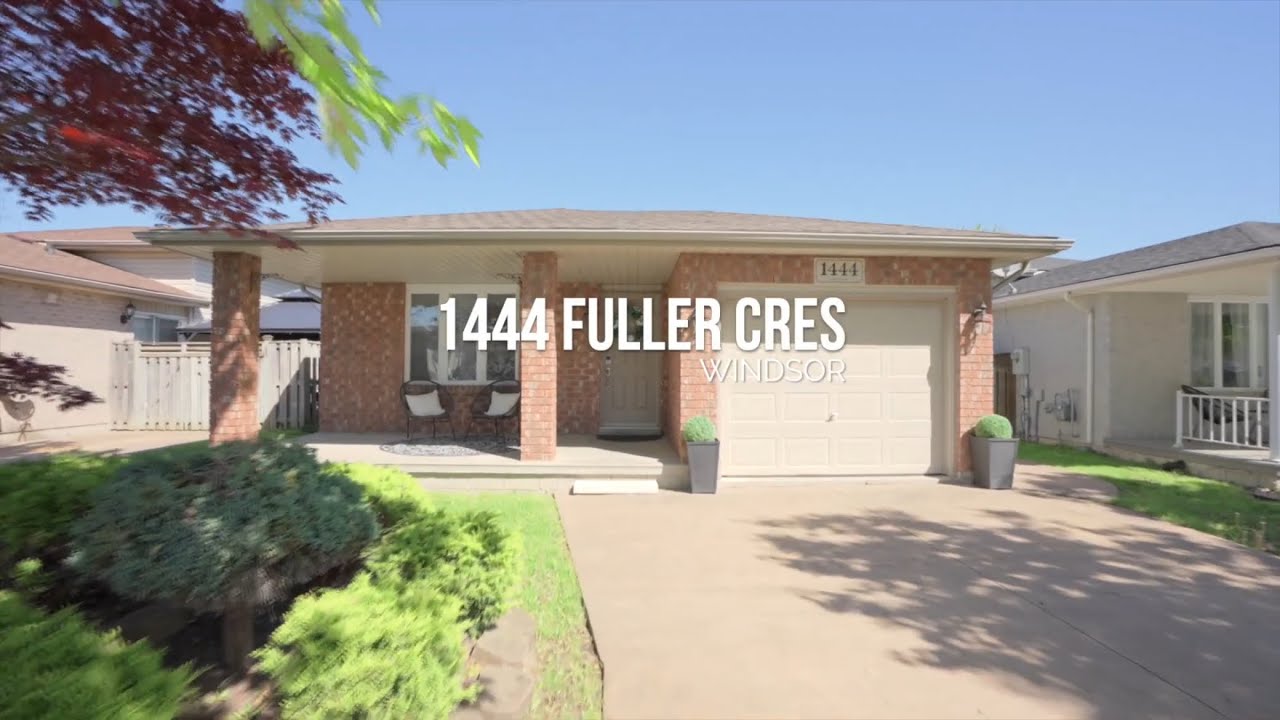 1444 Fuller Crescent Windsor, ON - Presented by Domenika Selmani - YouTube