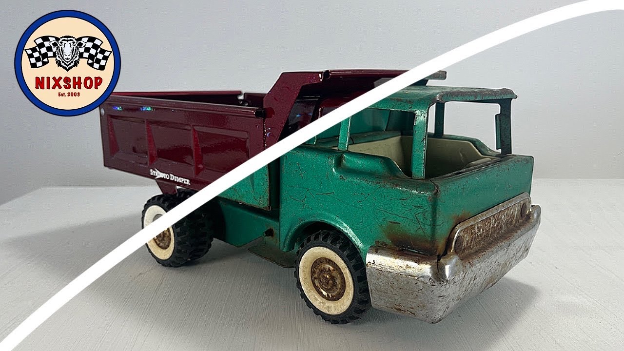 1965 Structo Dumper Restoration + How to Apply Two-Step Powdercoats ...