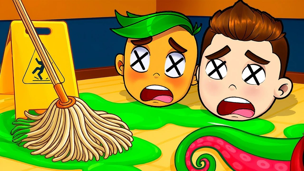 REINIGE oder STIRB in Roblox Disaster Janitor! - YouTube