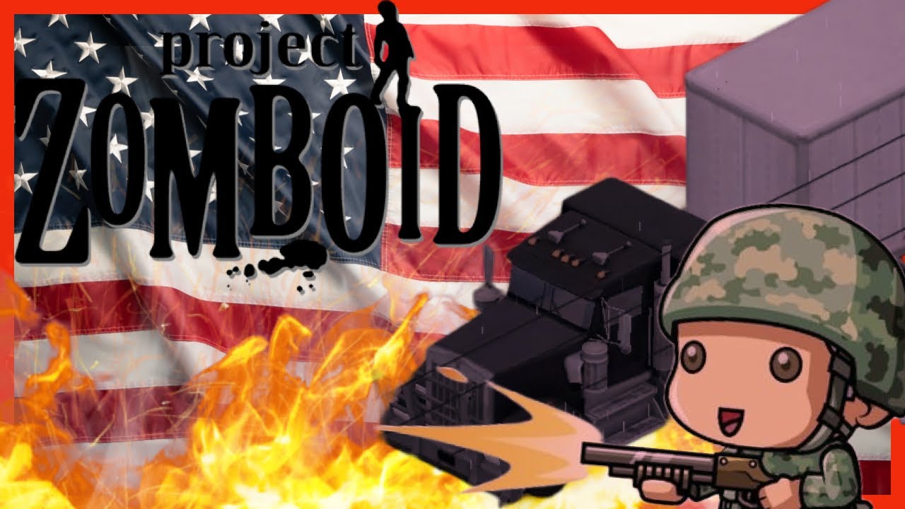 Taking On The Military Base As A Trucker In Project Zomboid - YouTube