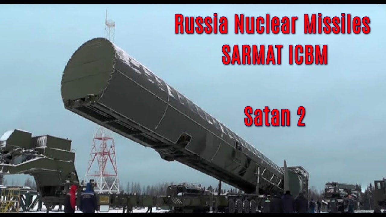 Russia Sarmat ICBM Missile | Sarmat Missile | Satan-2 ...