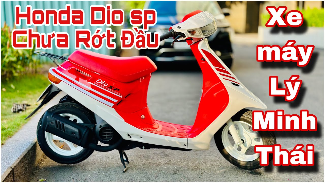 Xe kho zin Dio Sp 50cc 2 thì màu đỏ trắng - Xe máy Lý Minh Thái - Mini ...