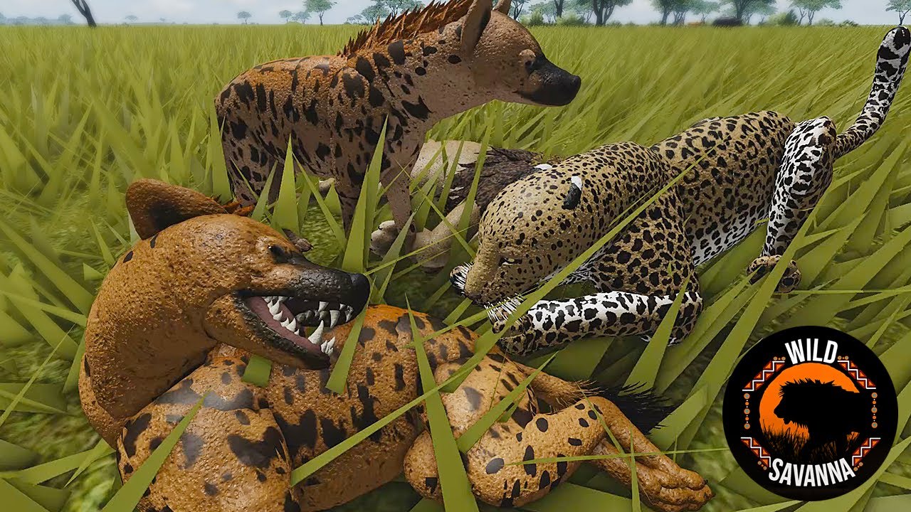 Lone Leopard FIGHTING For Survival! | Wild Savannah - YouTube