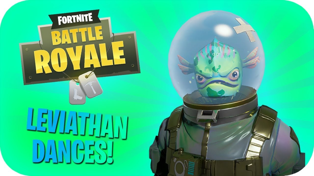 All My Dances/Emotes On The NEW Leviathan Skin! // Fortnite Batlle ...
