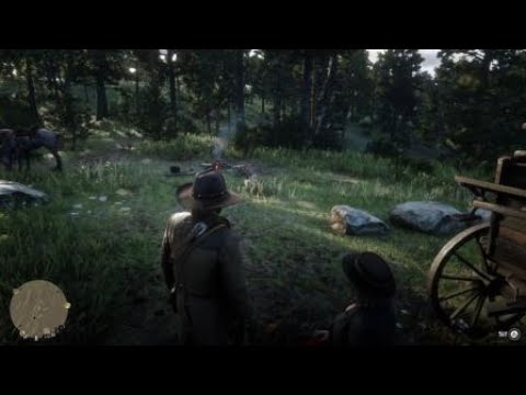 Red Dead Redemption 2 Talking to Karen at the Camp - YouTube