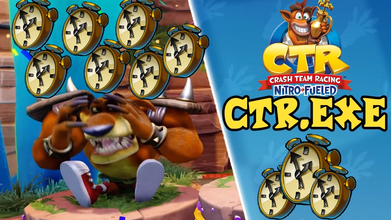 CTR Nitro Fueled - Funny and Lucky Moments - YouTube