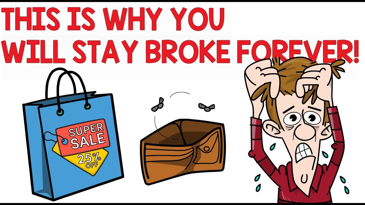 Reasons Why Most People Are Broke ( AVOID THESE MISTAKES) - YouTube
