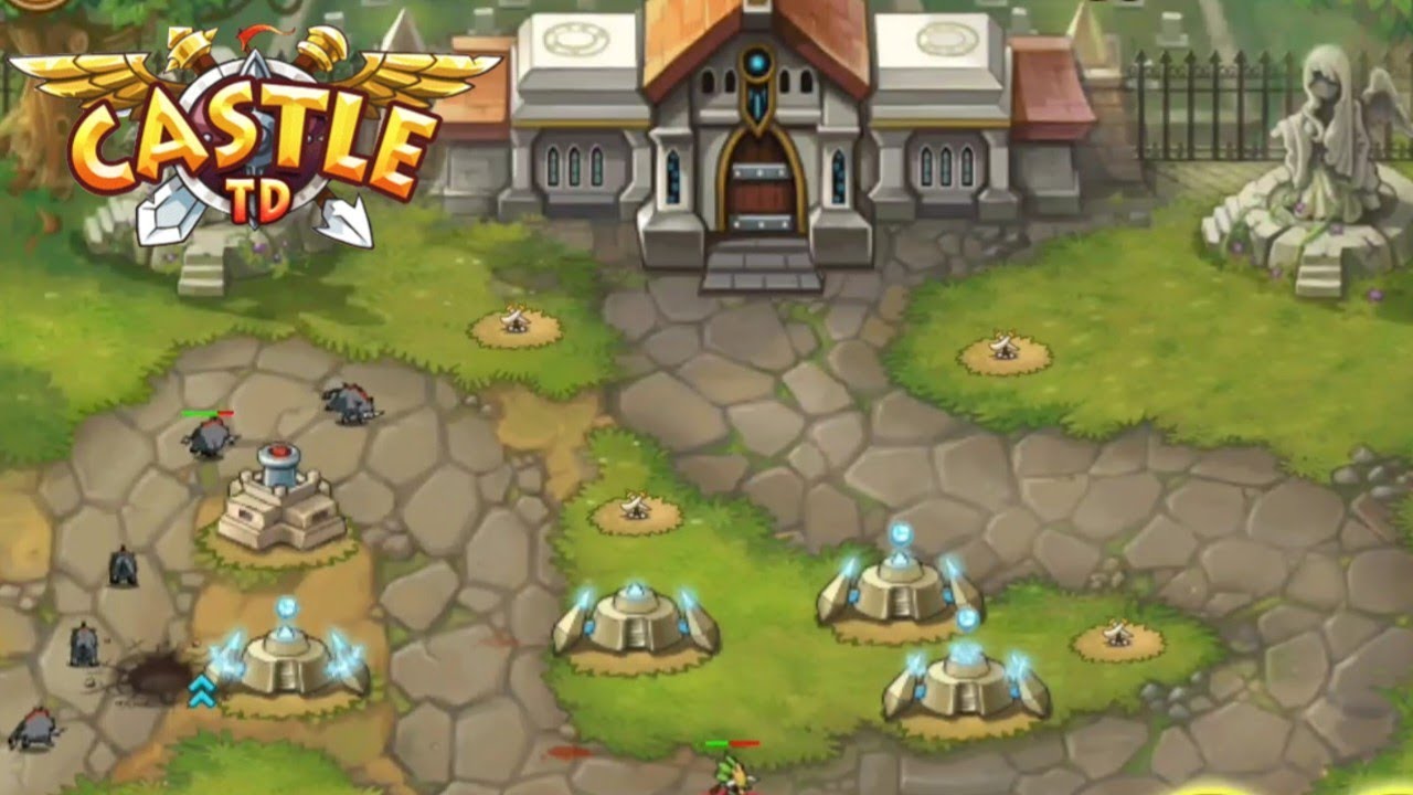 Church Level 2.1 - 2.3 Normal ( Part 2 ) | Castle TD 1 - Defense - YouTube
