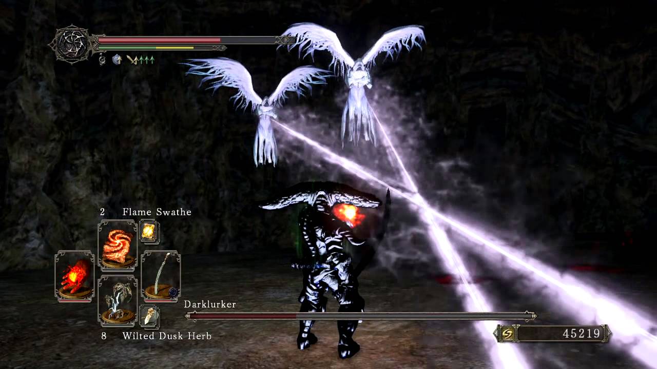DARK SOULS II - Darklurker Secret Boss Fight [HD] - YouTube