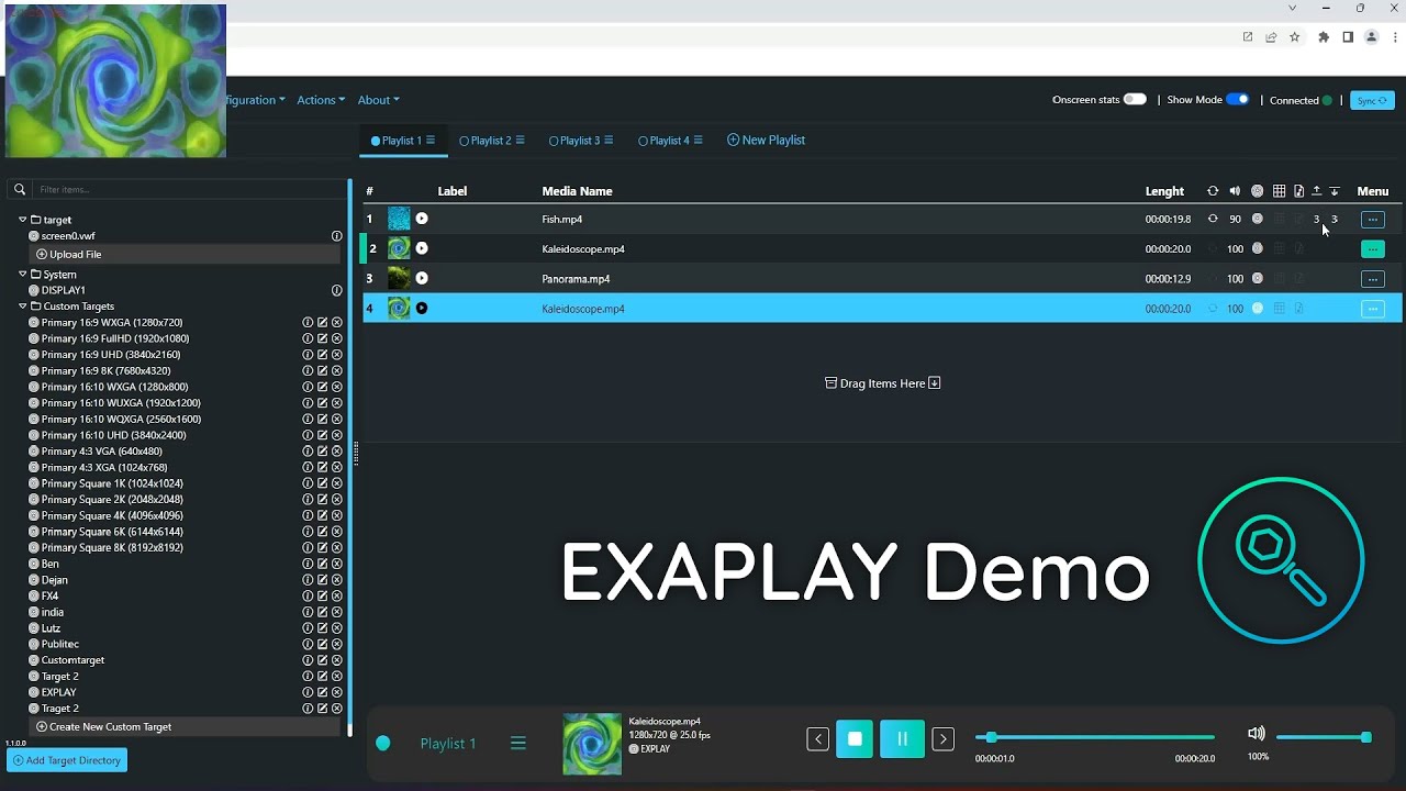 VIOSO Tutorial: EXAPLAY - First look and full demo! - YouTube