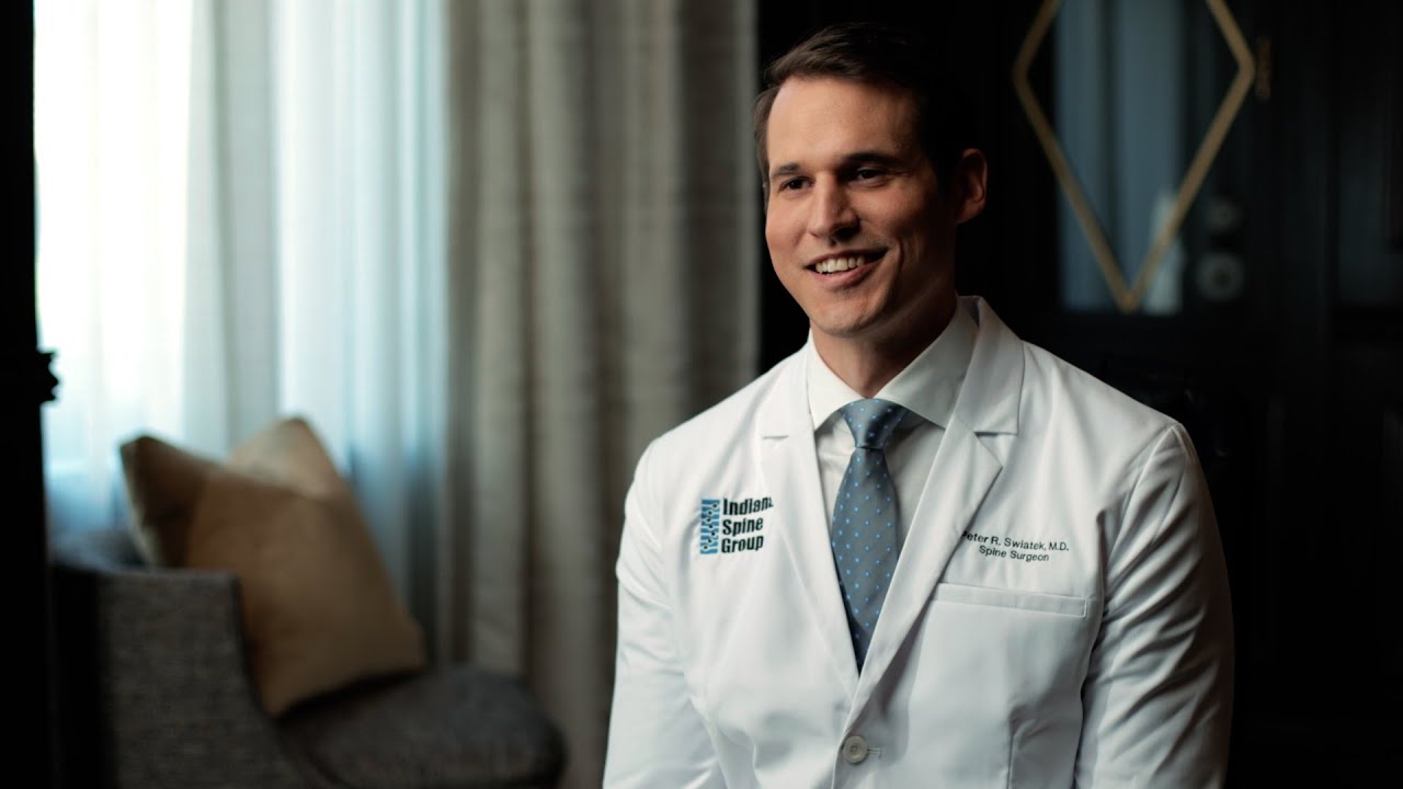 Dr. Peter Swiatek, MD, Indiana Spine Group - Expert Spine Care - YouTube