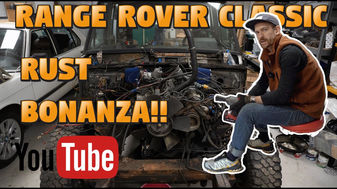 Range Rover Classic Restoration | Removing body parts - Rust Bonanza ...